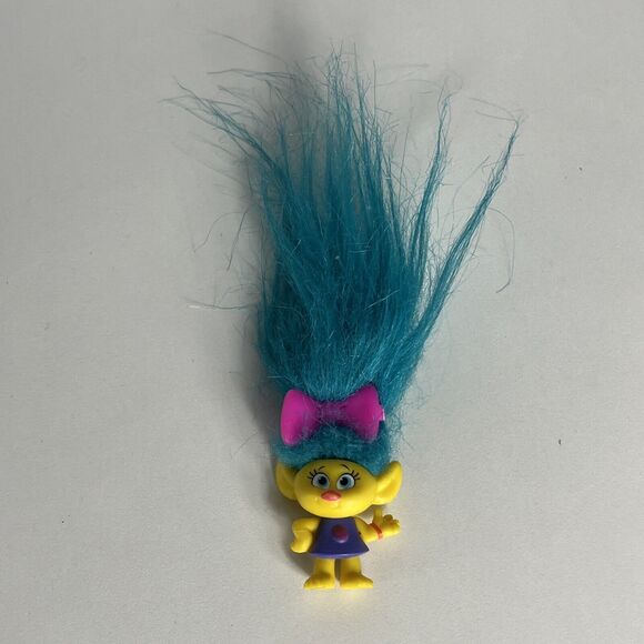 Dreamworks | Toys | Dreamworks Trolls Smidge Purple Dress Figure | Poshmark